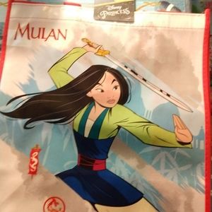 Disney | Bags | Disney Princesses Mulan Reusable Tote Bag | Poshmark